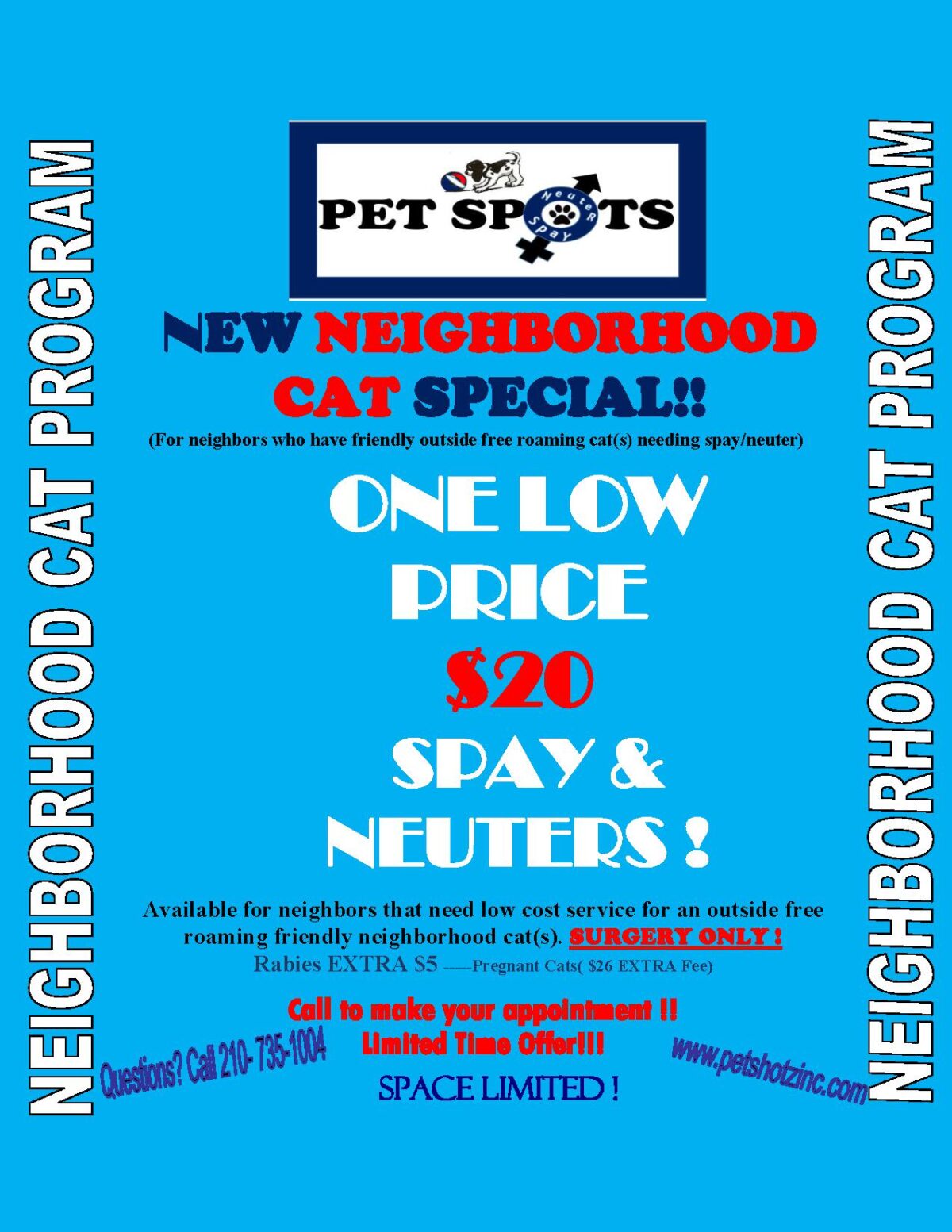 Pet Spots Inc. – Pet Spots Inc. Veterinary Services